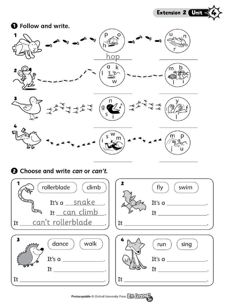 Explorers Extensionlv2 Unit4 2 | PDF