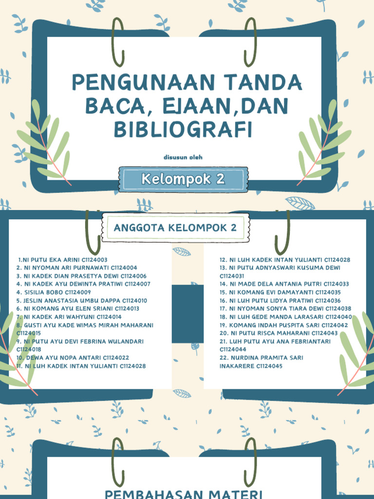 Tugas 5_PPT_Kelompok 2_ Bhs Indo | PDF