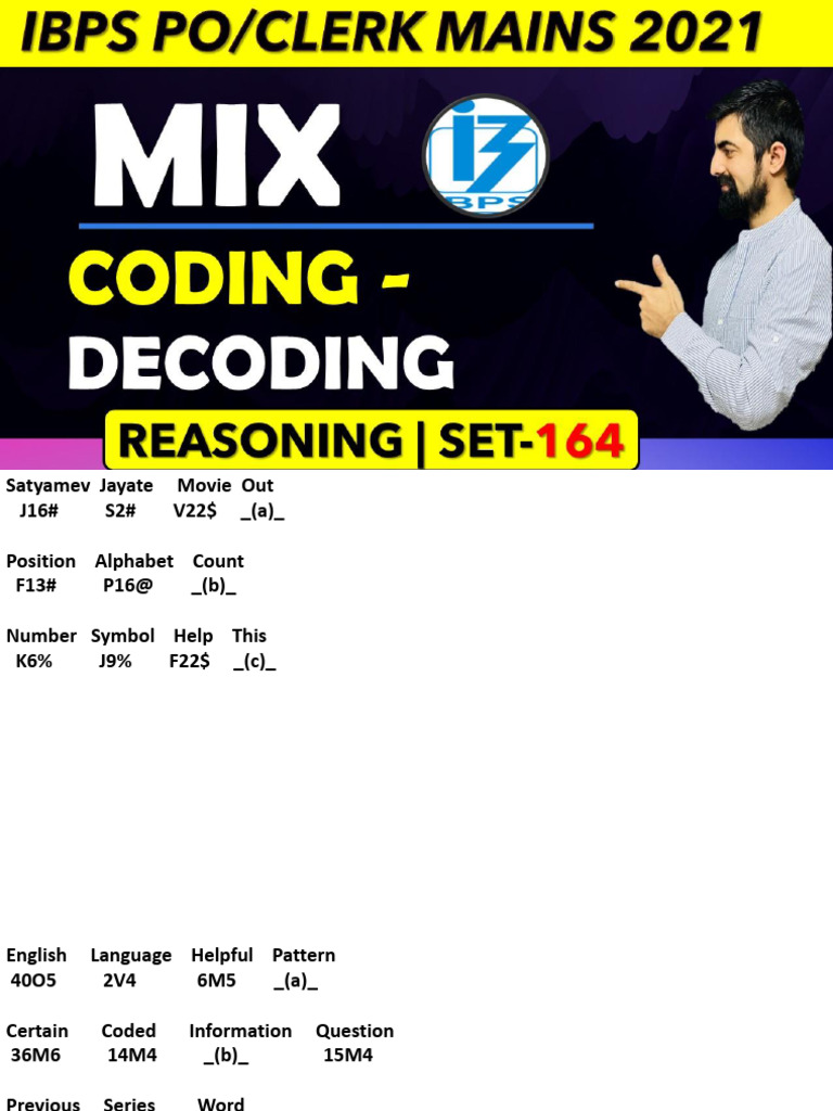 M3 Mix Coding - 164 | PDF