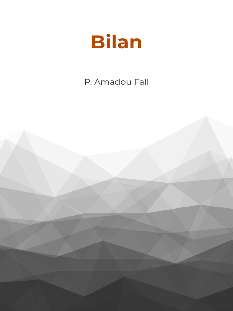 Bilan Enonce | PDF