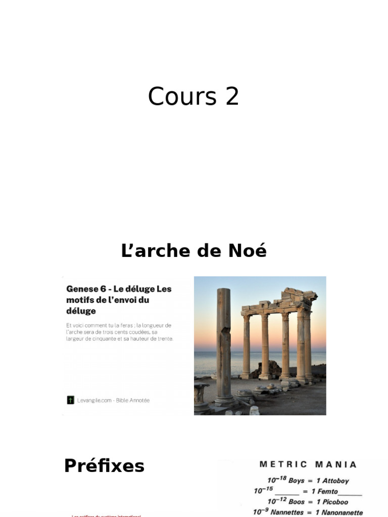 Slides Cours 2 | PDF