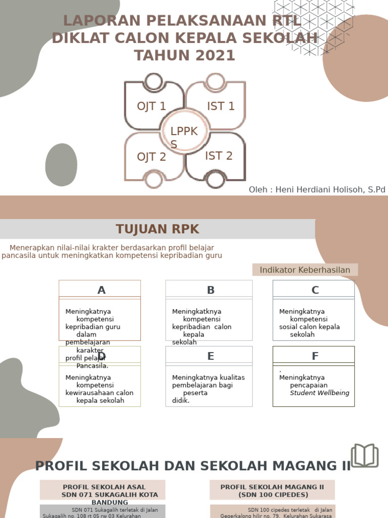 PPT PELAKSANAAN RTL HENI | PDF