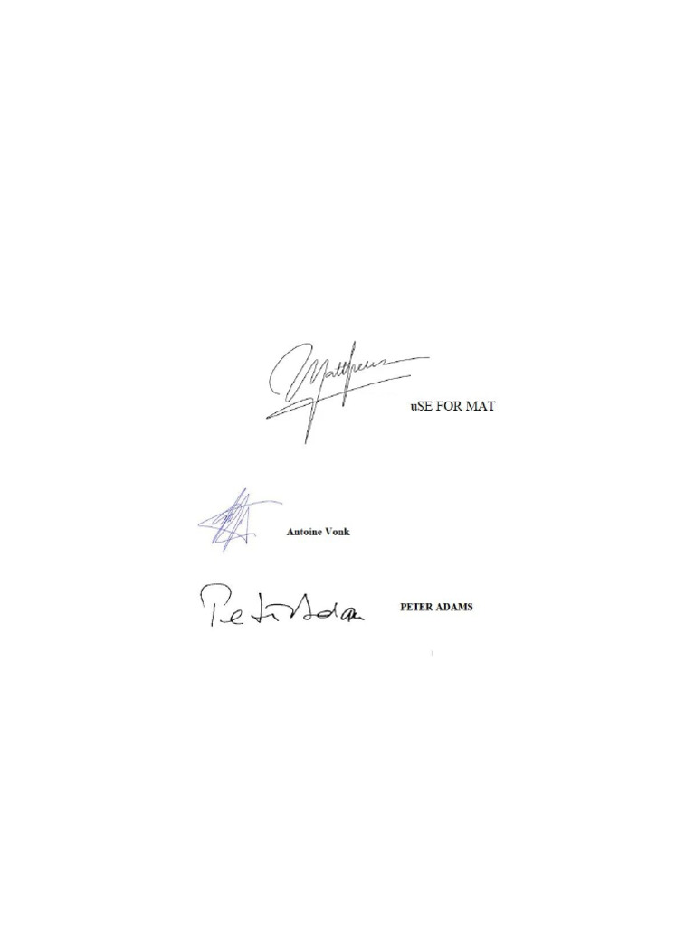 SIGNATURES Images | PDF