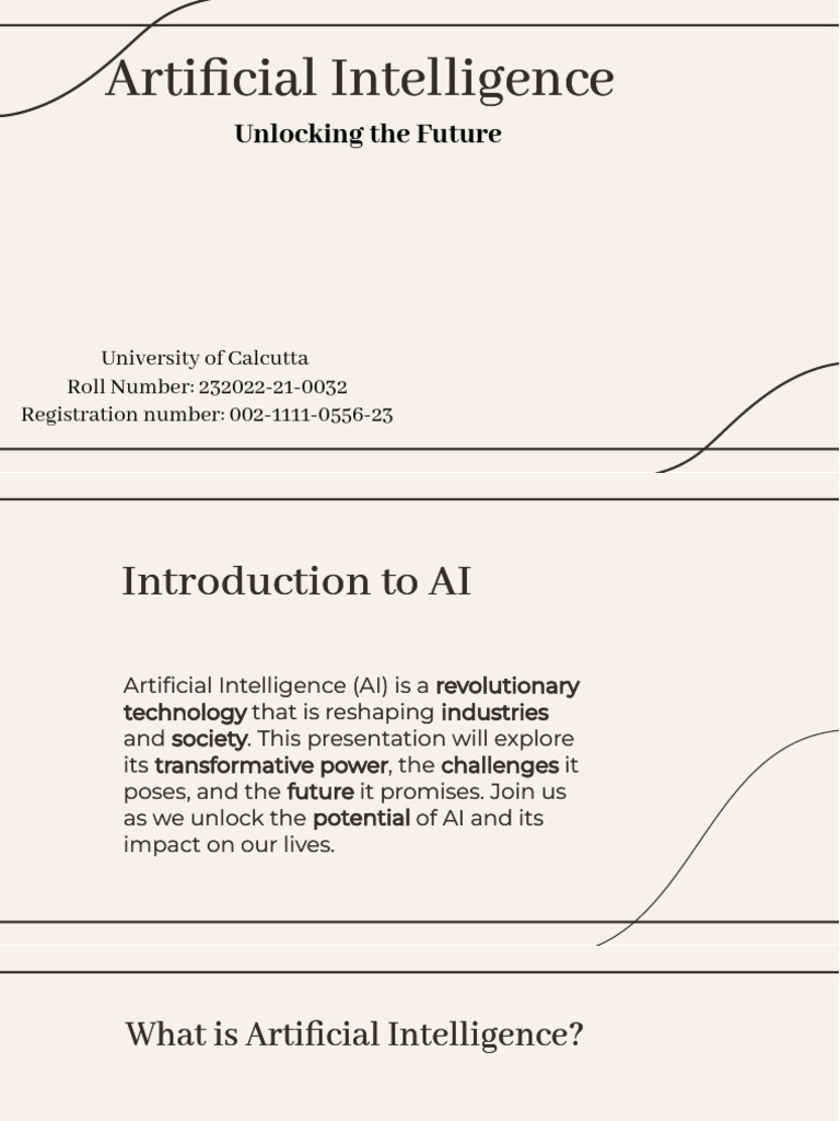 Slidesgo Unlocking The Future The Transformative Power of Artificial ... Slidesgo Unlocking The Future The Transformative Power of Artificial ...