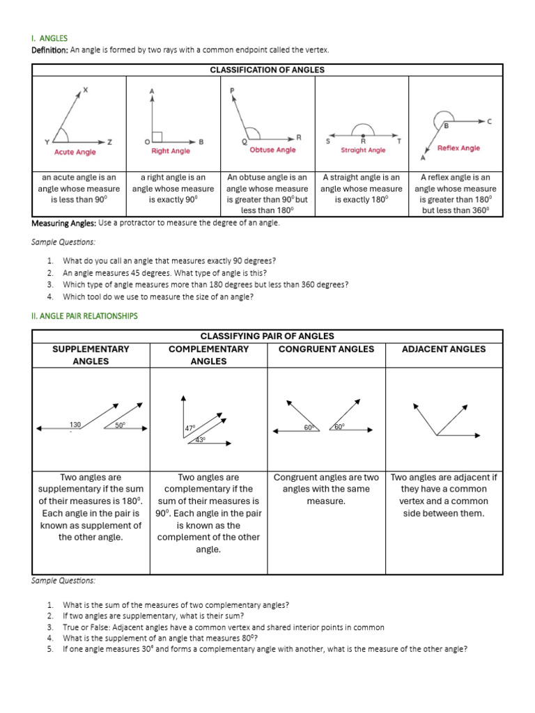 Math 1st Qa Reviewer | PDF
