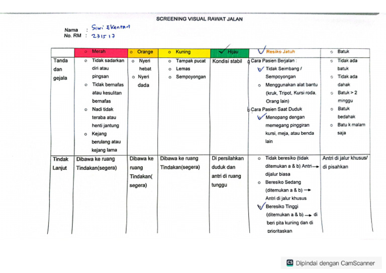 Skrining Visual New | PDF