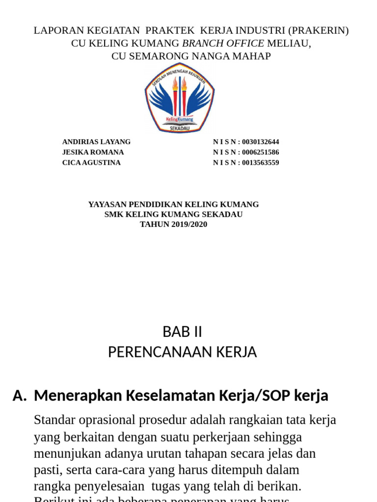 Laporan Revisi 2 | PDF