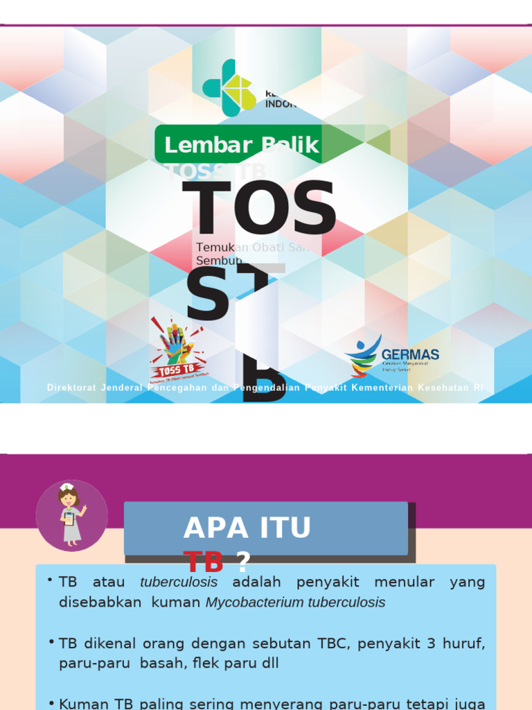 Lembar Balik Toss TBC Update | PDF | Causes Of Death | Animal Diseases