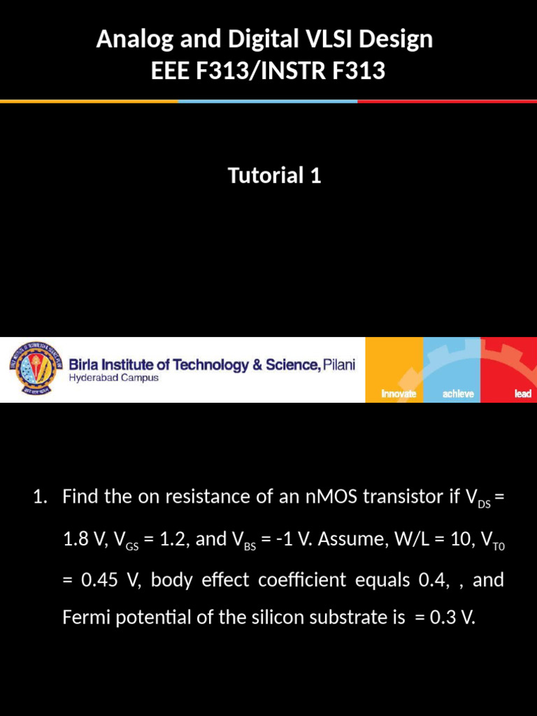 Tutorial 1 | PDF