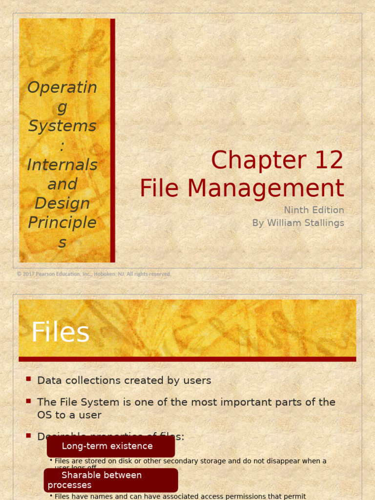 Ch12-OS9e File Management | PDF