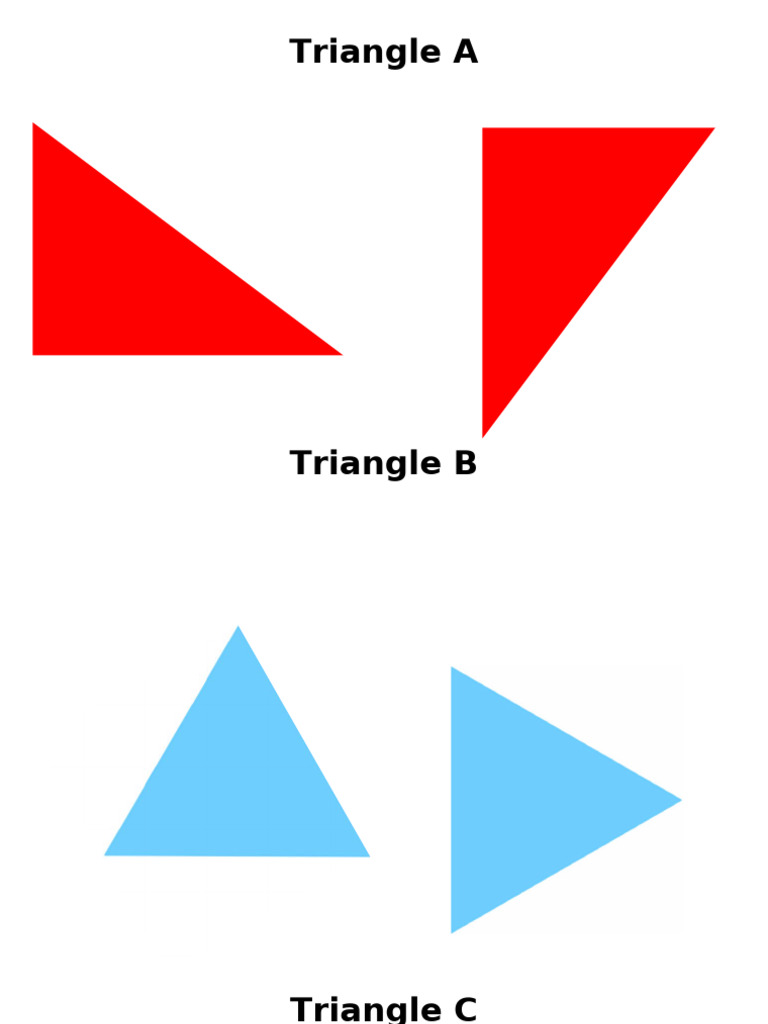Mini Lesson - Ch. 5 - Classifying Triangle - The Triangles | PDF