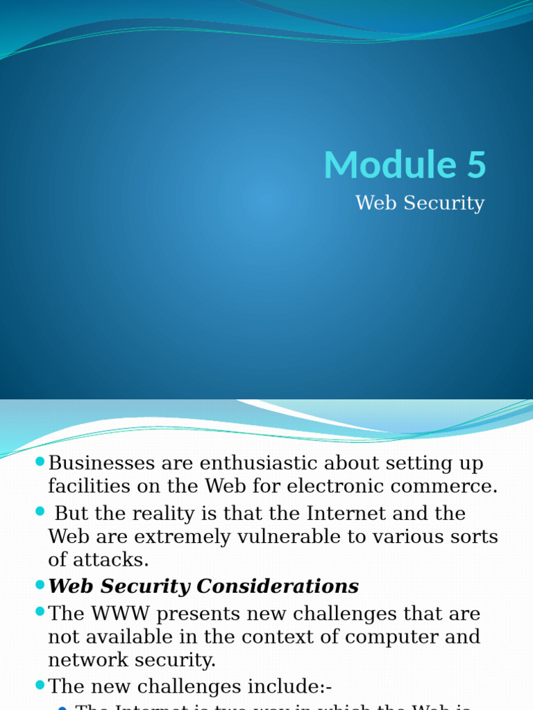 CS Module 5 | PDF