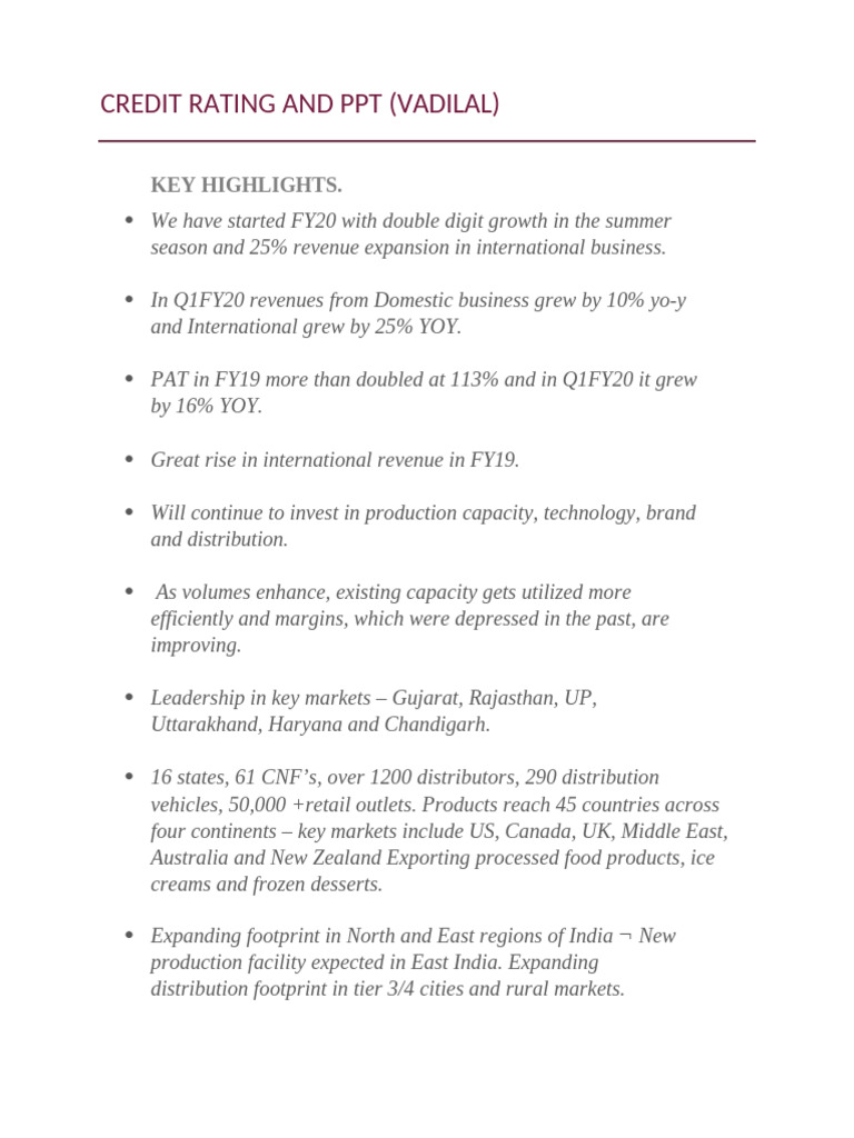Credit Rating and | PDF