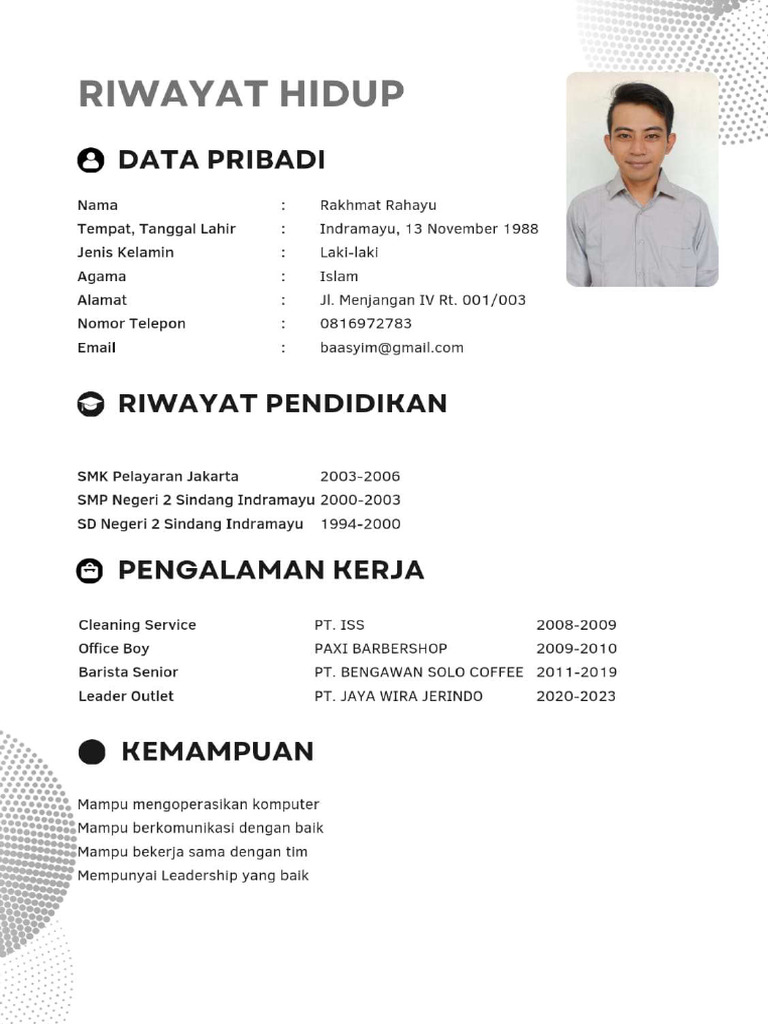 Rakhmat Cv Full | PDF