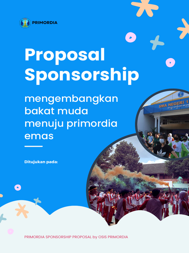 Proposal Sponsorship Osis_hut 47 Primordia | PDF
