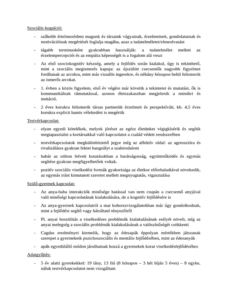 Védés Jegyzetek | PDF