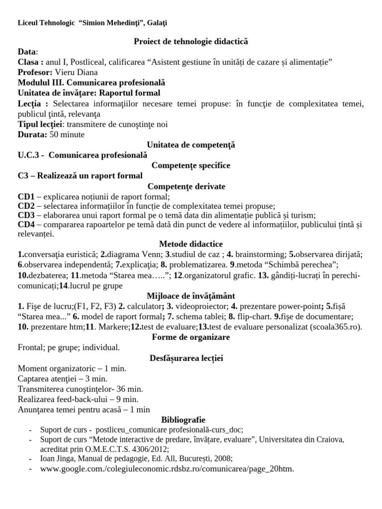 lectie_transmitere_de_noi_cunostinte | PDF
