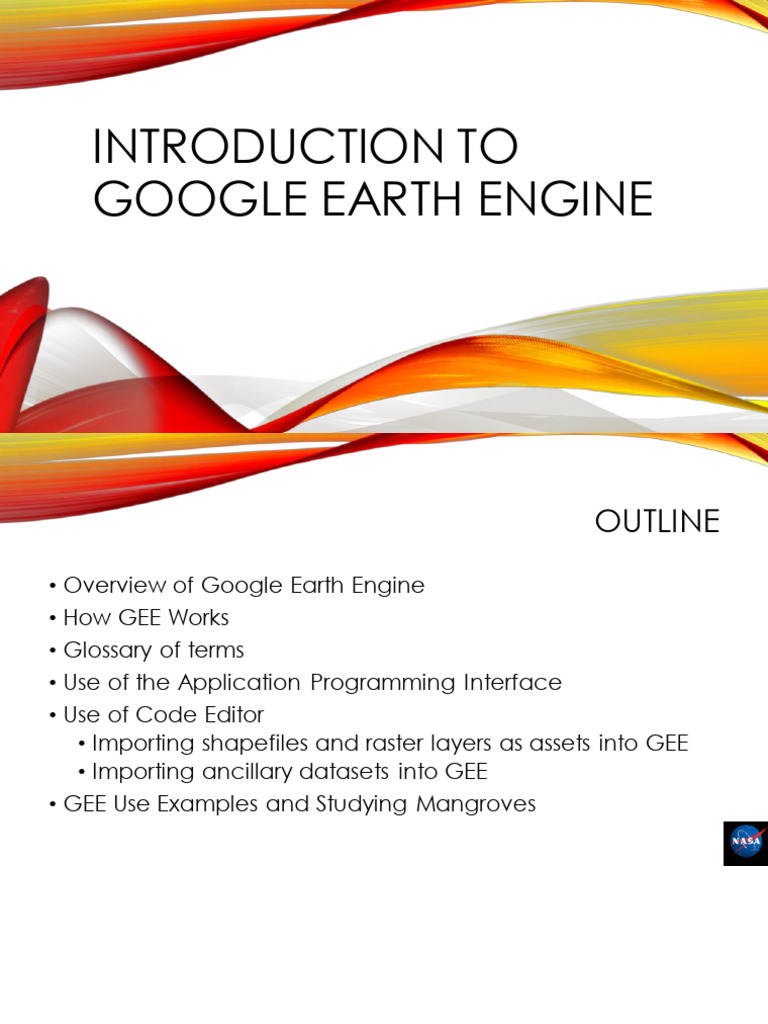 Google Earth Engine | PDF