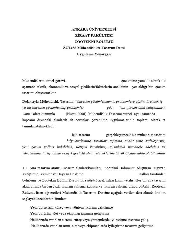 1 ZT Muhendislikte Tasarim | PDF