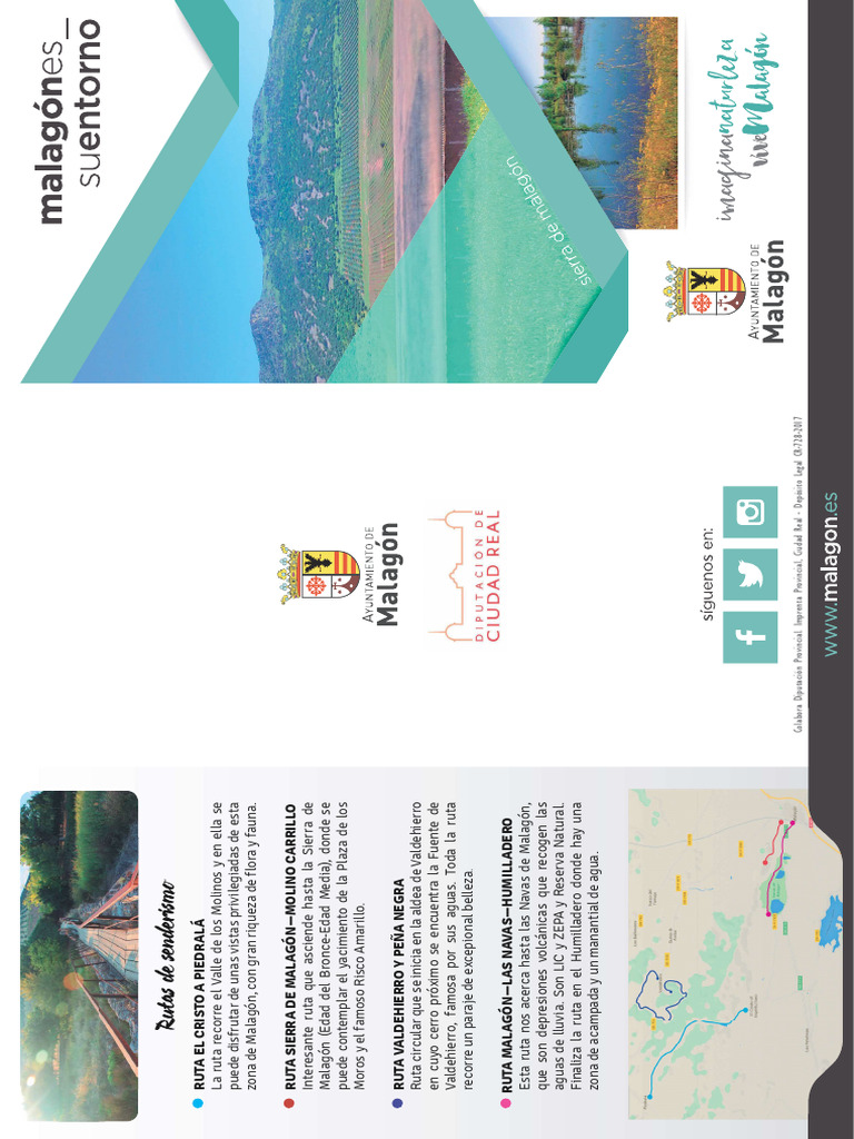 05.malagón Triptico - Naturaleza | PDF