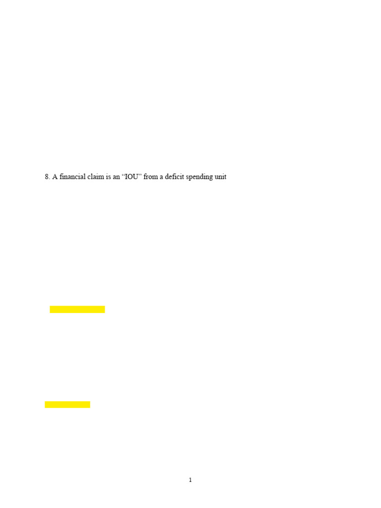 Chapter 1-MCQs | PDF