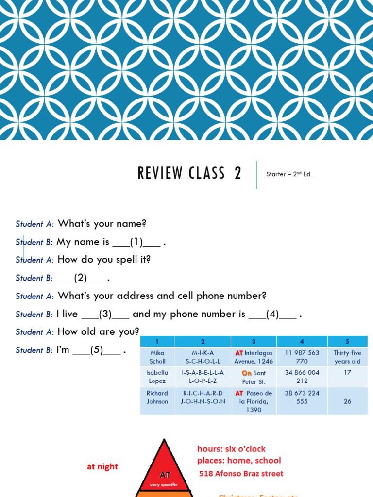 review-class-2 | PDF