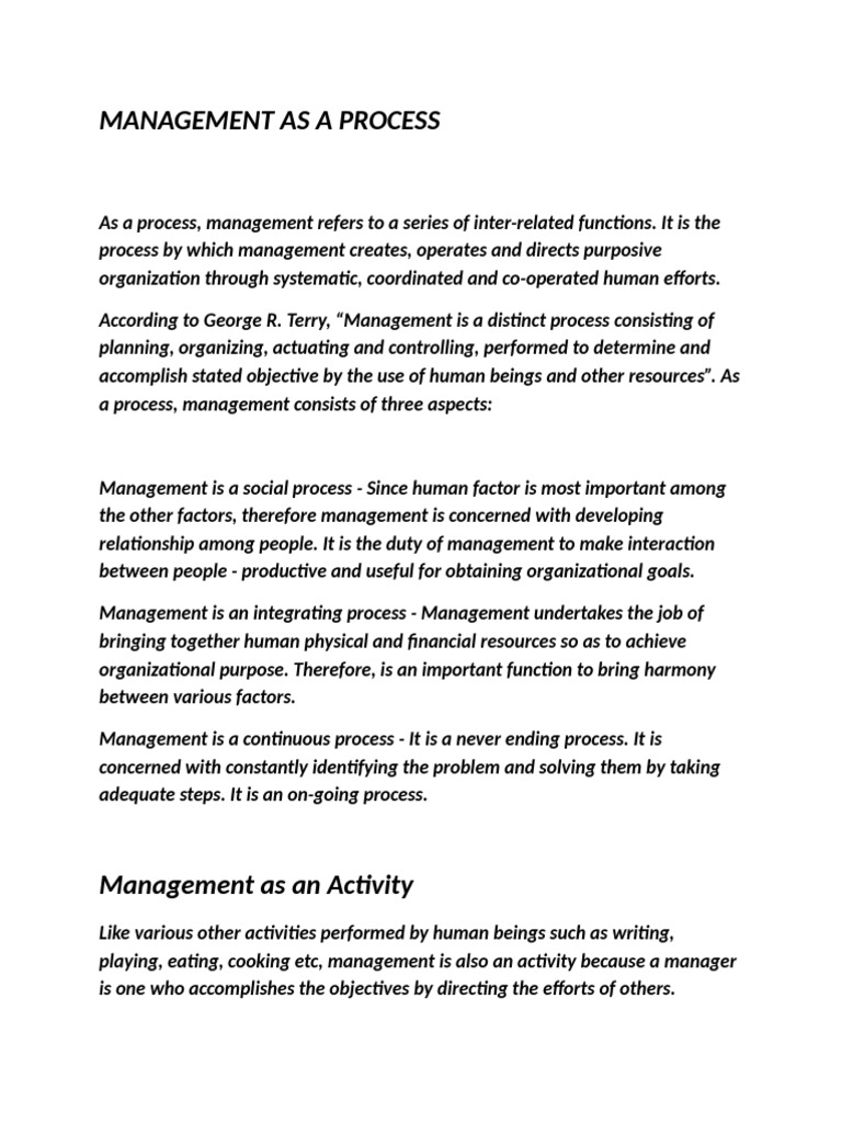 Management | PDF