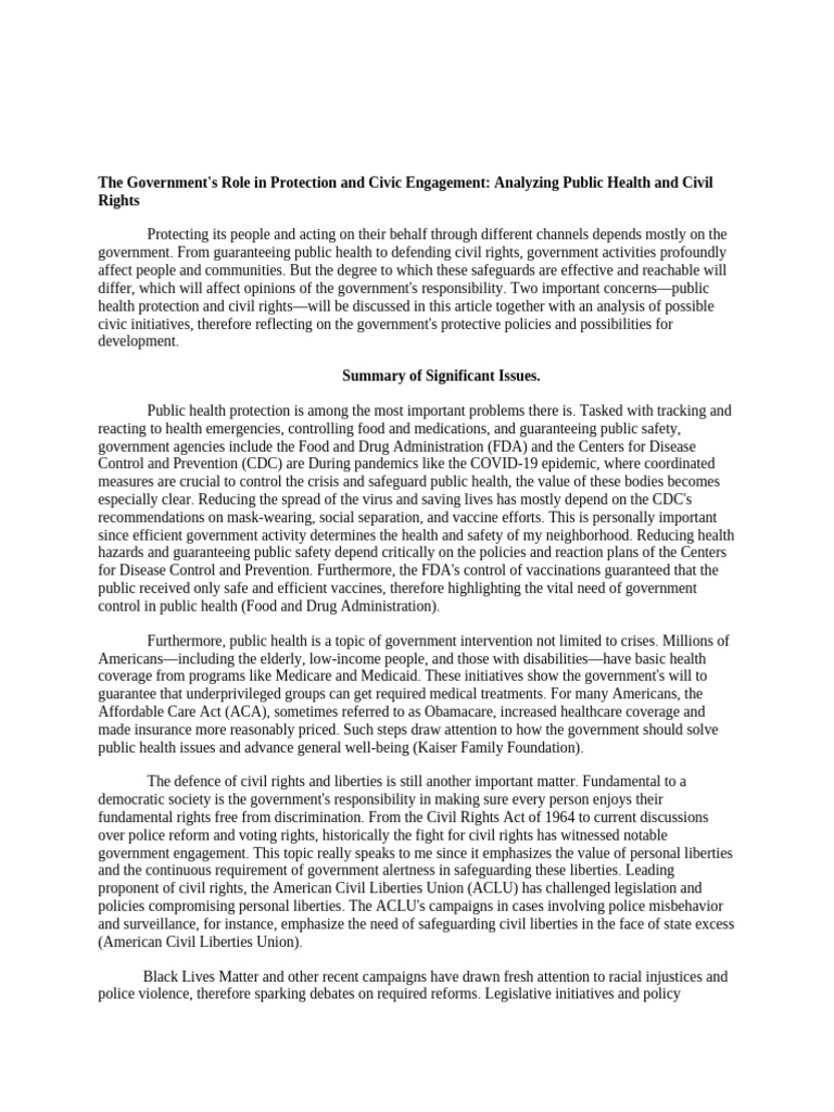 Government Protection | PDF