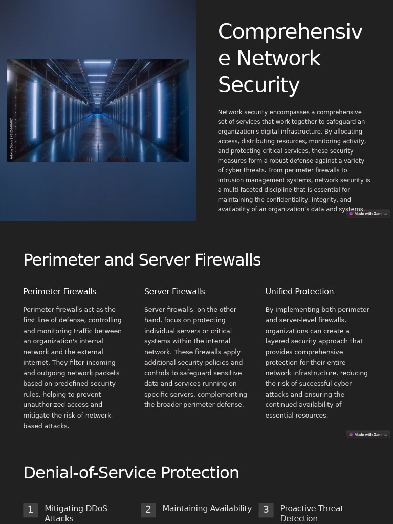 Comprehensive Network Security | PDF