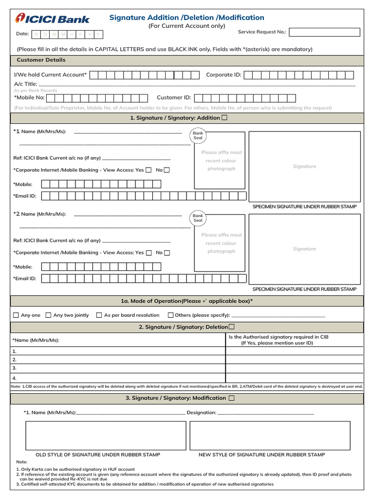 Signature Addition Deletion Modification Pdf 0865