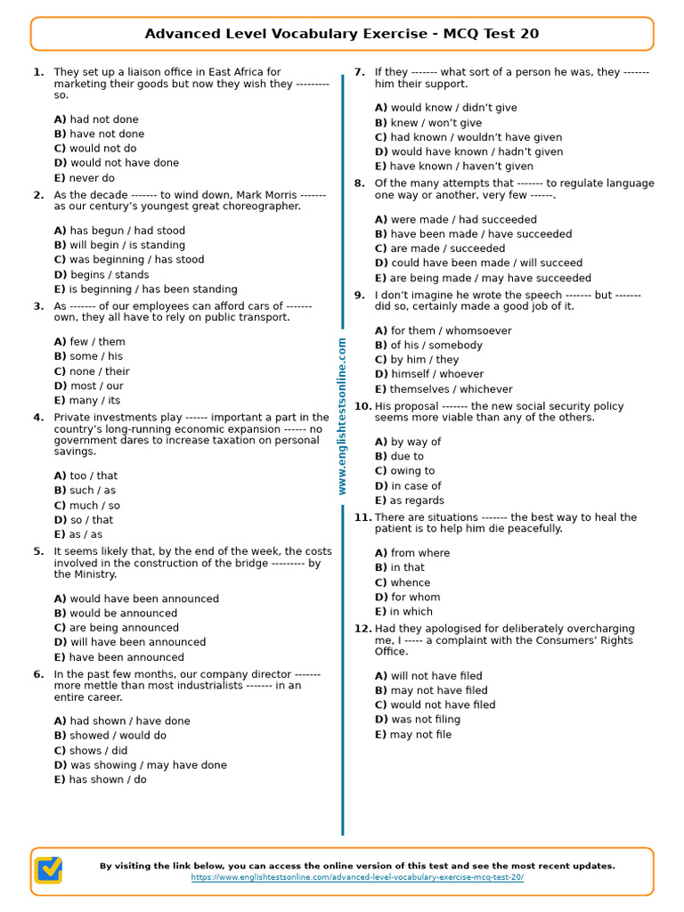 English Vocabulary | PDF