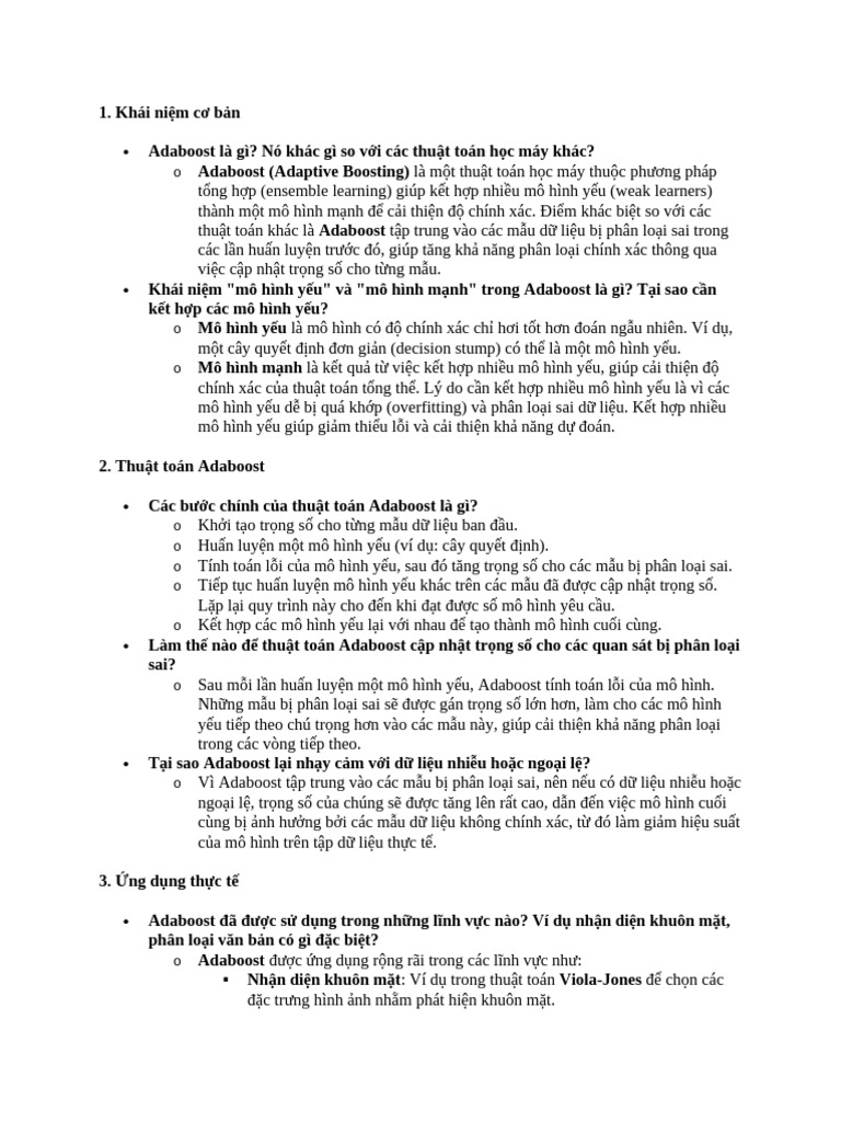 Prepare Adaboost | PDF