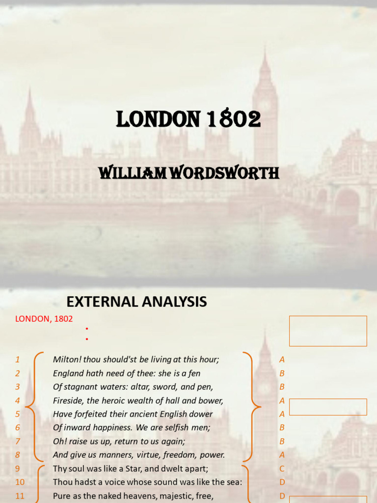 LONDON 1802 ppt | PDF
