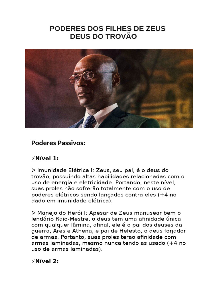 Filhes de Zeus | PDF