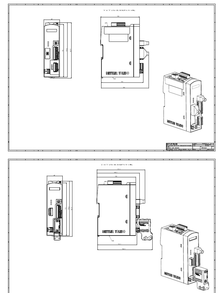 DIN Dimension Drawing | PDF