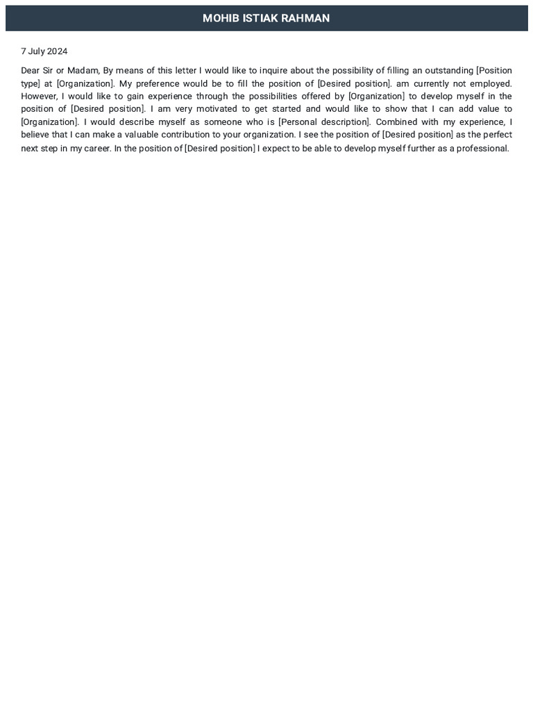 Istiak Rahman Mohib | PDF