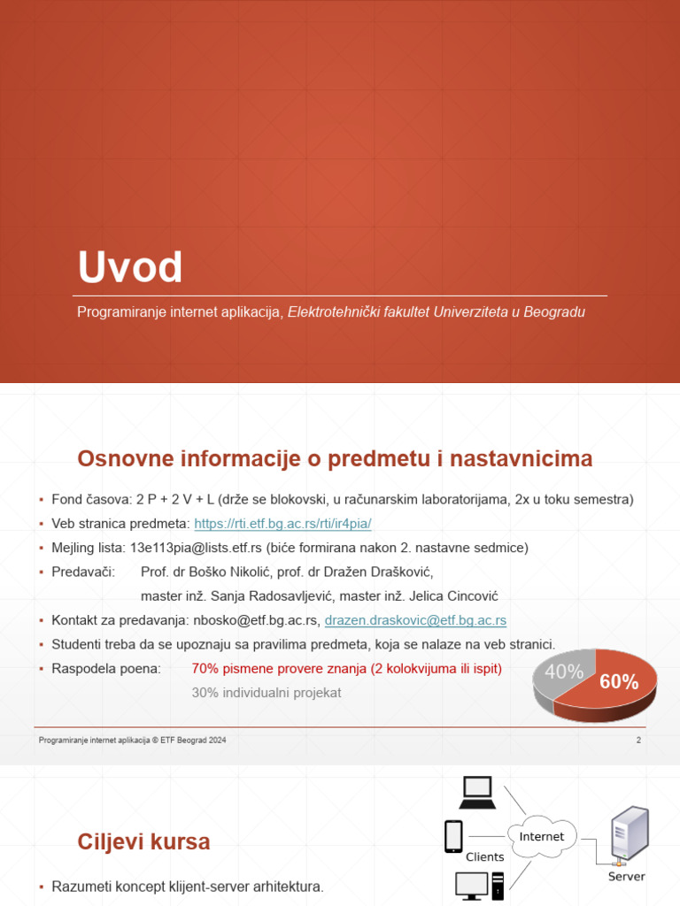 PIA 01 Uvod 2024 | PDF