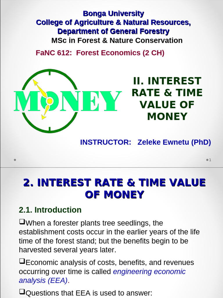 Interest Rate and TVM | PDF