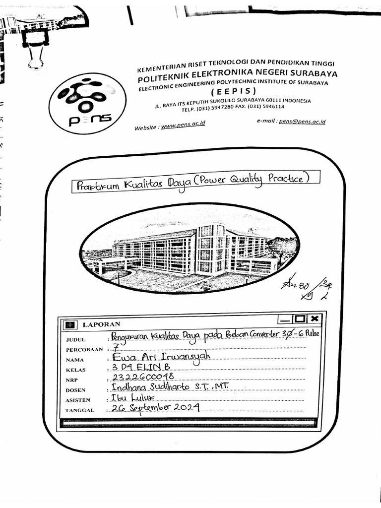 Pengukuran Kualitas Daya Beban Converter 3 Fasa - 6 Pulsa | PDF Pengukuran Kualitas Daya Beban Converter 3 Fasa - 6 Pulsa | PDF