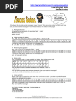 CyberSprinters Nano's Secret Codes | PDF