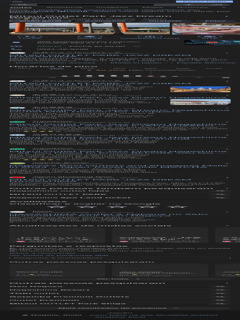 Nagashima Outlet Nagoya - Pesquisa Google | PDF