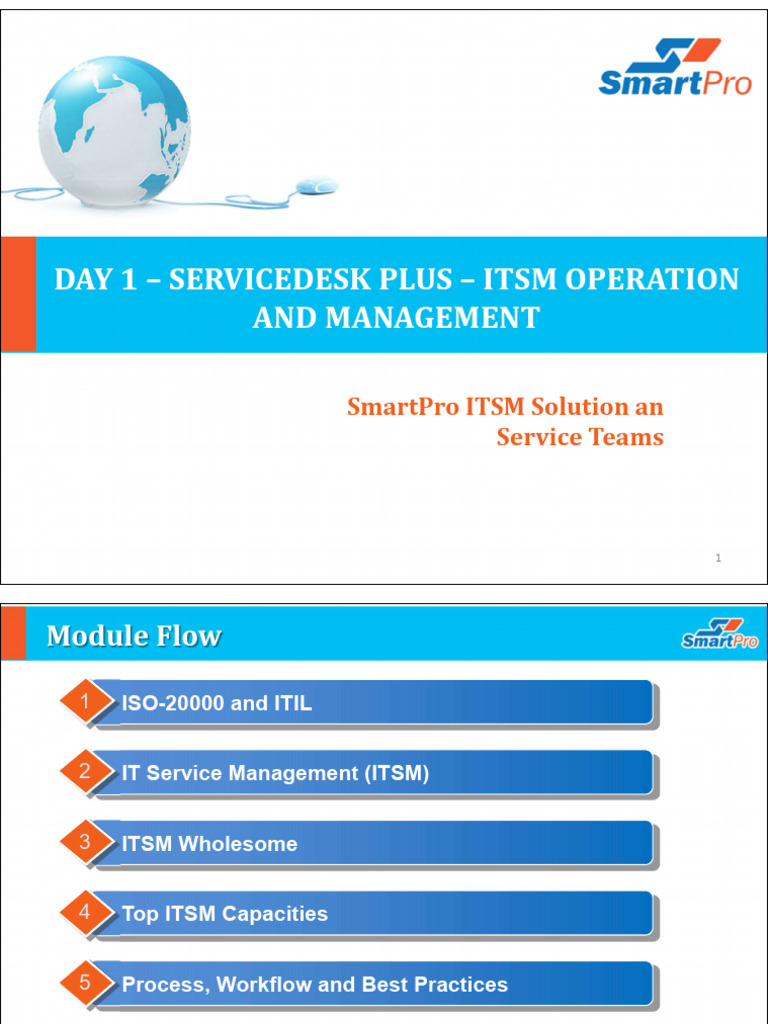 ITSM - Operation and Management | PDF