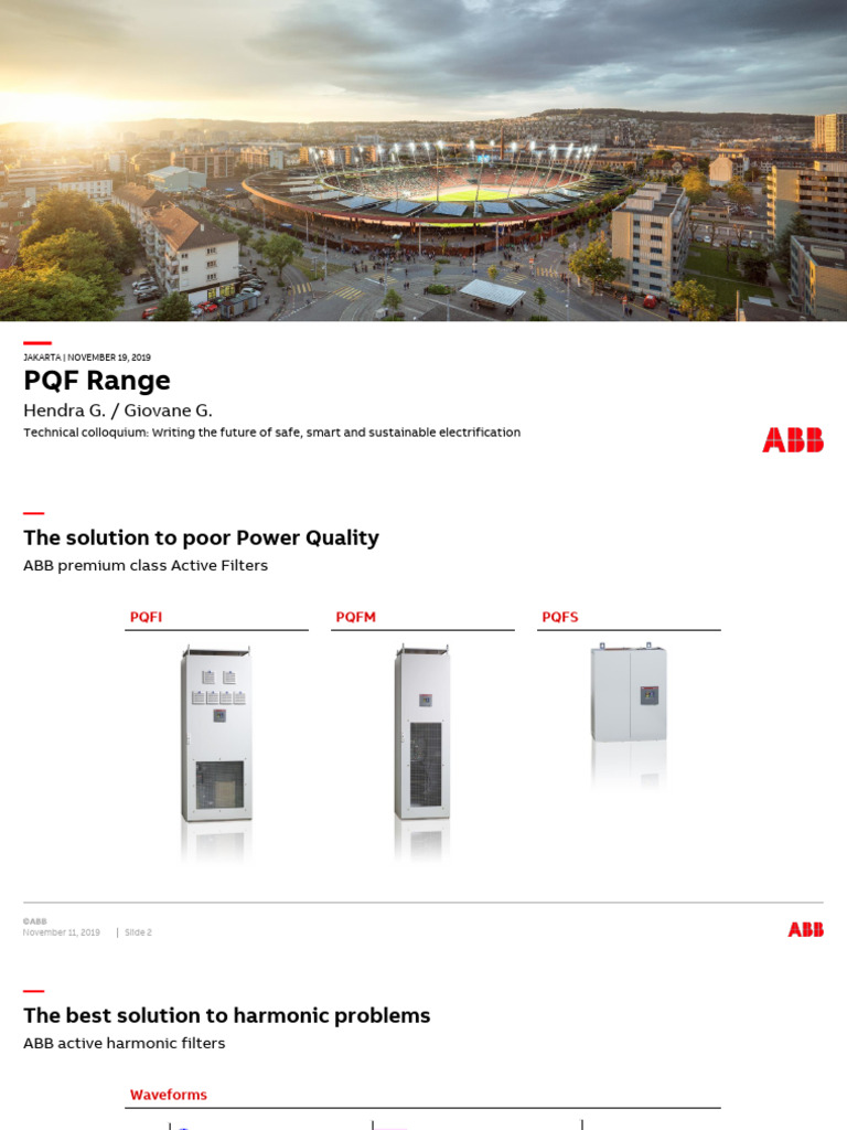 PQ Thabb PQF Range | PDF | Ac Power | Computer Engineering