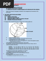 Geography Paper 1 Revision Booklets | PDF