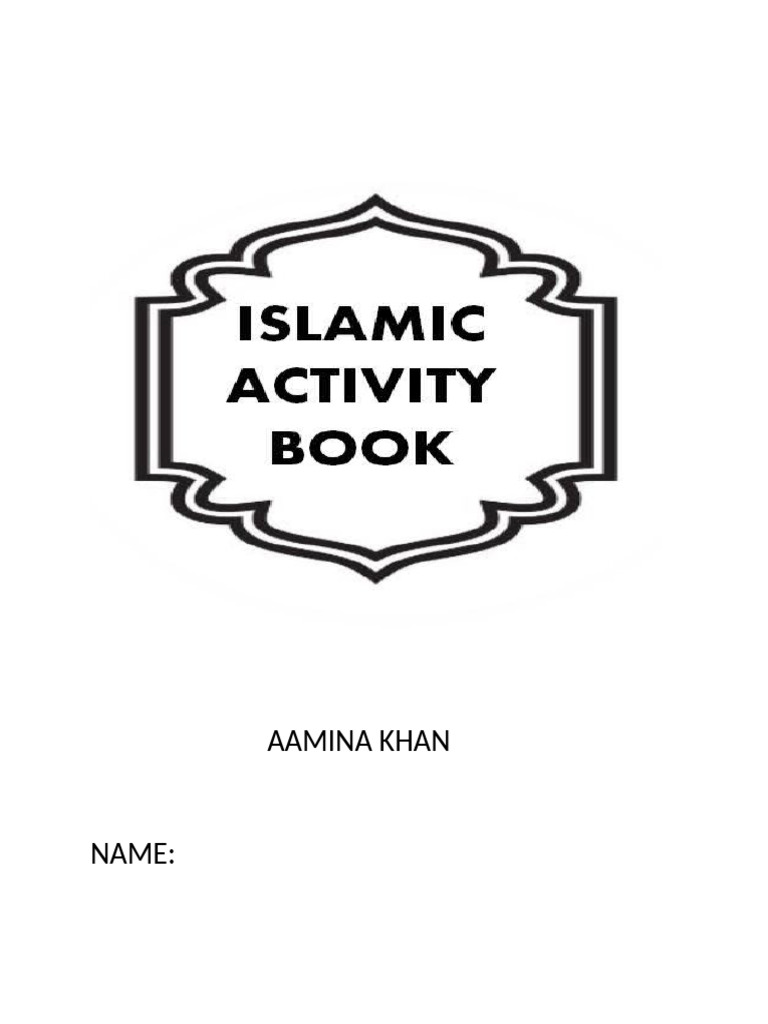 Islamic Activity Book | PDF