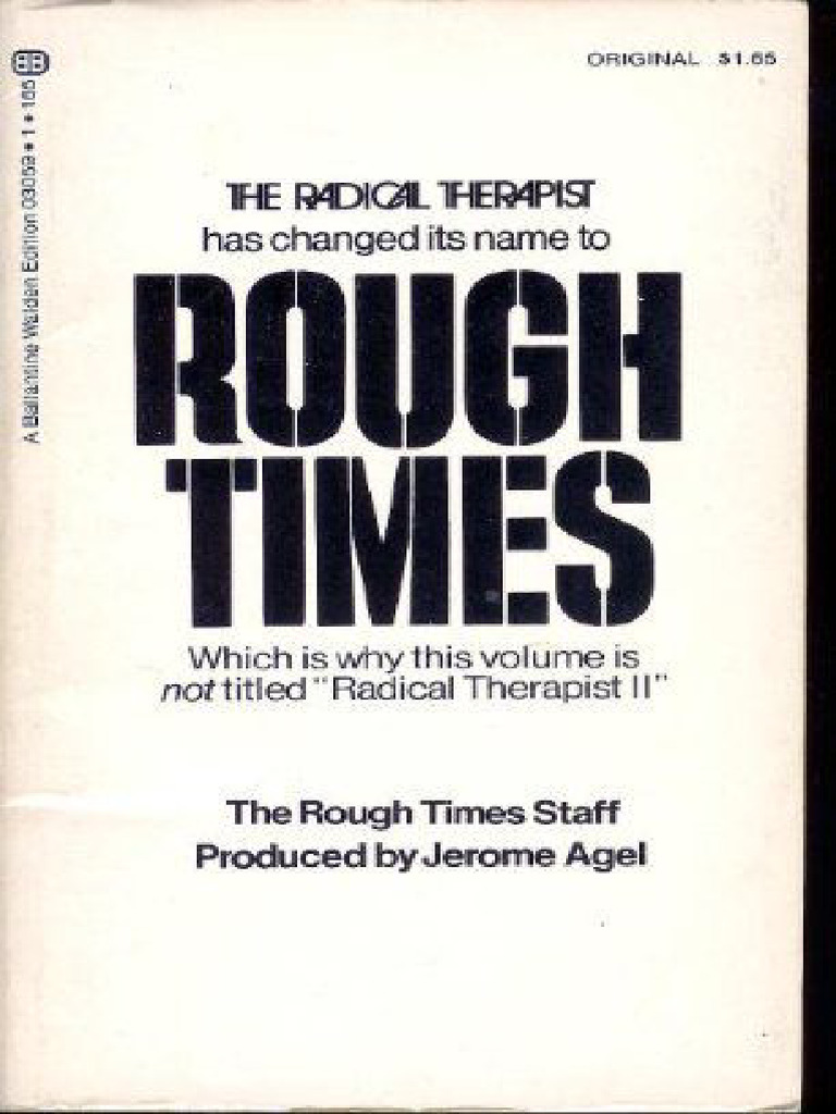 Jerome Agel, The Rough Times Staff - Rough Times-Ballantine Books (1973 ...