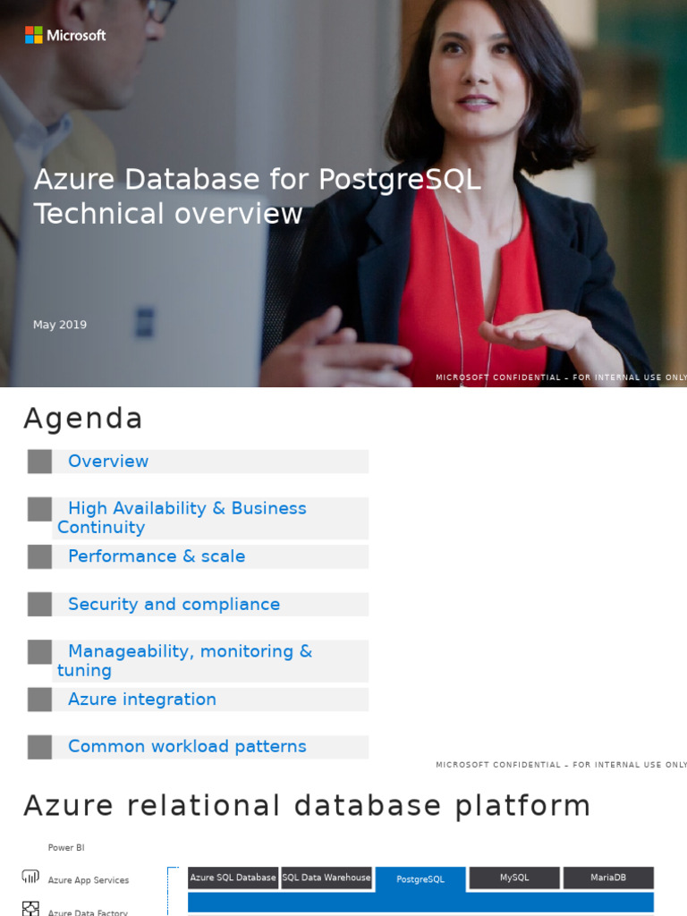 Azure Database For PostgreSQL L300 | PDF