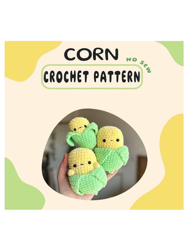 Crochet Corn No Sew | PDF