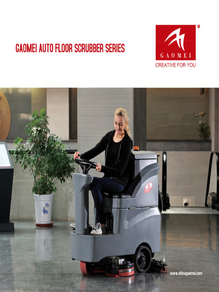 Gaomei Auto Floor Scrubbers Series | PDF