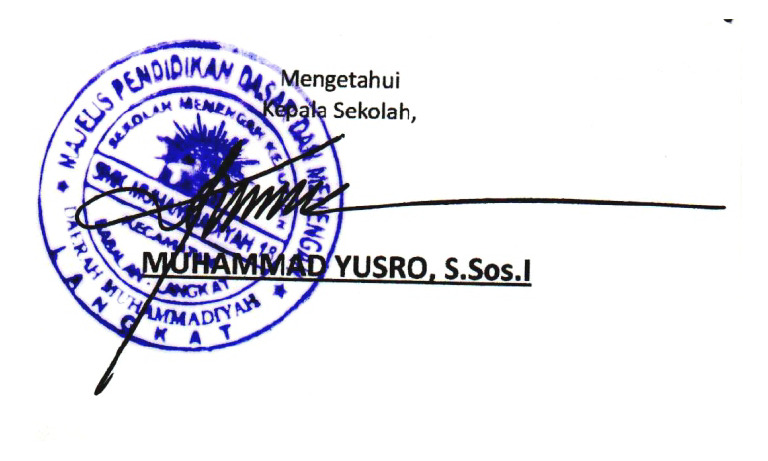 TTD KPL Sekolah | PDF